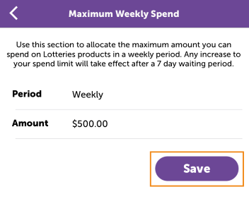 How can I manage my spend limit? – the Lott Help Centre